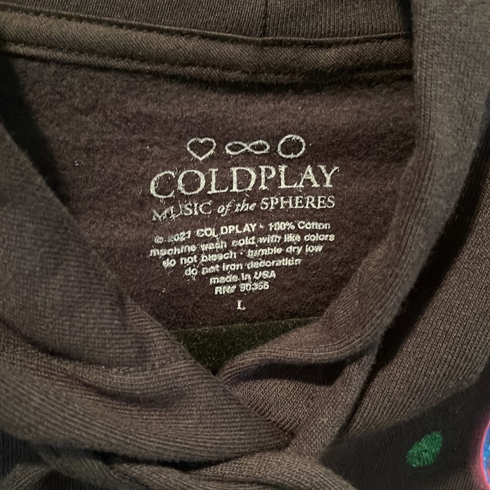 Coldplay Music Of The Spheres Hoodie Sweatshirt - Gem